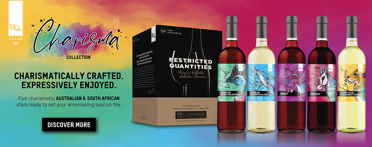 Charisma Collection: RQ 2023 - Selling Quick! - Village Craft Winemaker